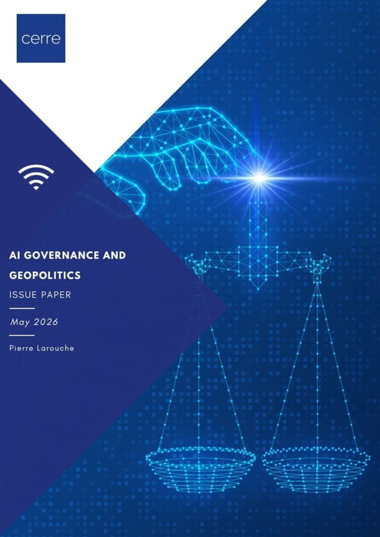 AI Governance and Geopolitics - CERRE